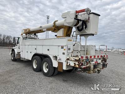 2015 Altec AM55-E68, 73 ft, Over-Center Material Handling Elevator ...