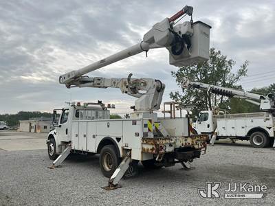 2015 Altec AM55, 60 ft, Over-Center Material Handling Bucket Truck For ...