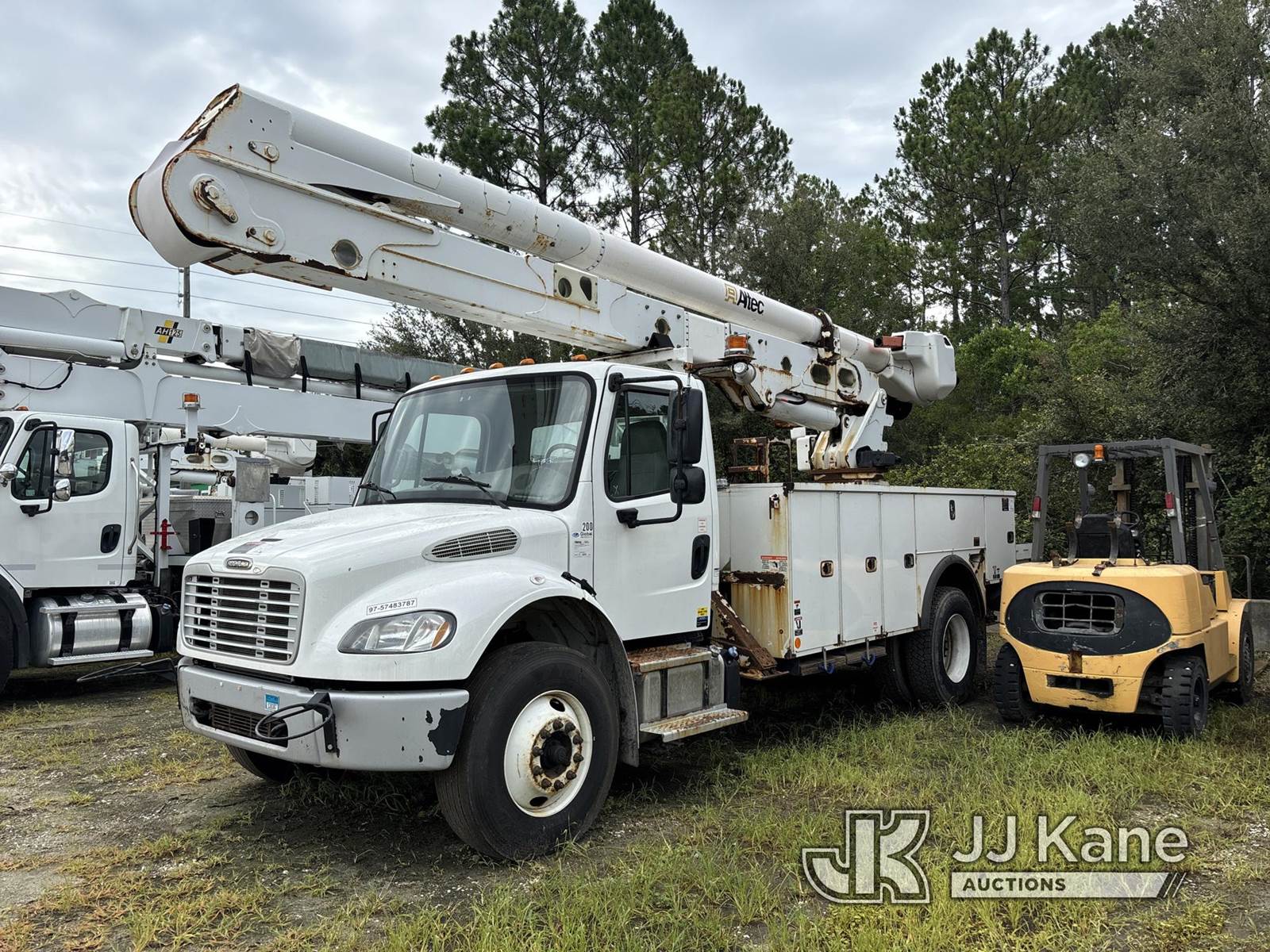 2019 Altec AA55, 60 ft, Material Handling Bucket Truck For Sale, 5,774 ...