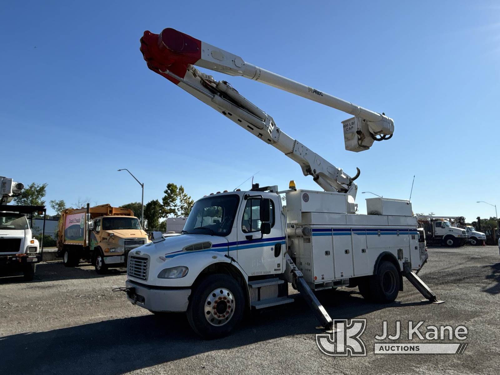 2010 Altec AM55, 60 ft, Over-Center Material Handling Bucket Truck For Sale, 208,466 Miles ...