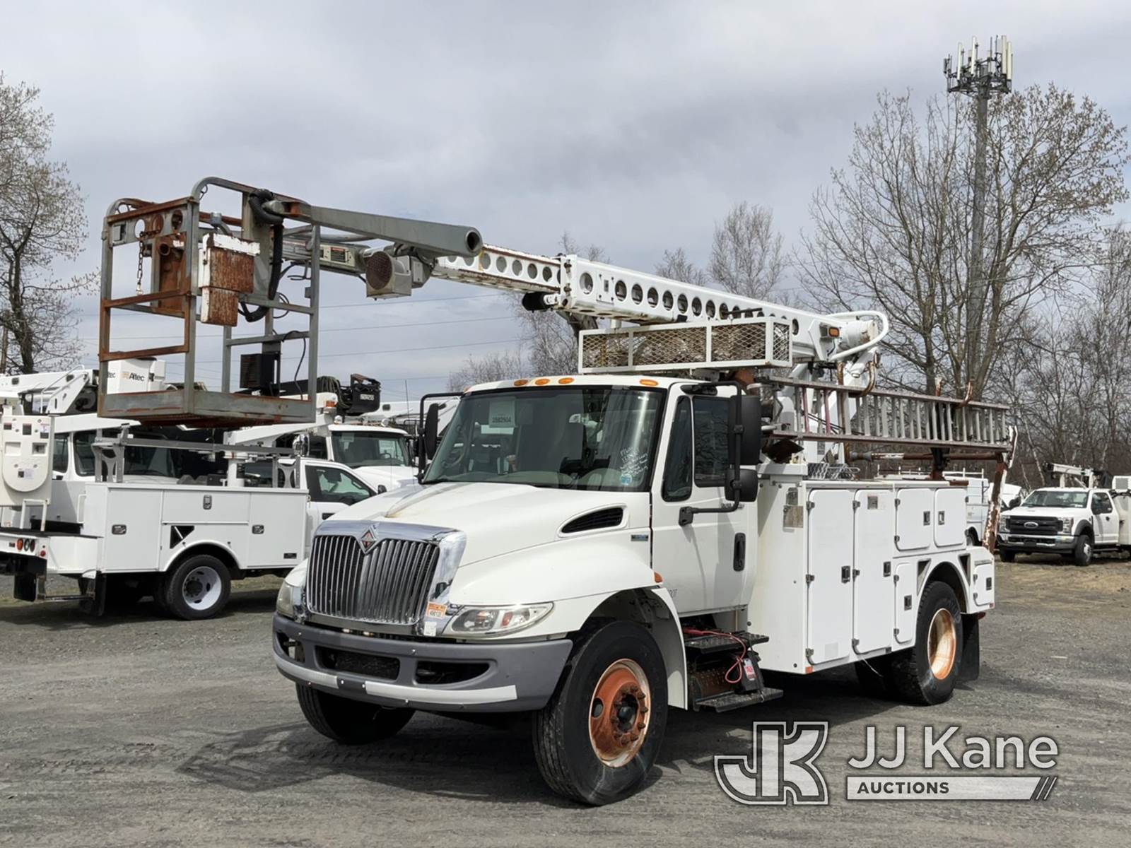 2009 Altec A-T40C, 40 ft, Telescopic Non-Insulated Cable Placing Bucket Truck For Sale, 90,029 ...