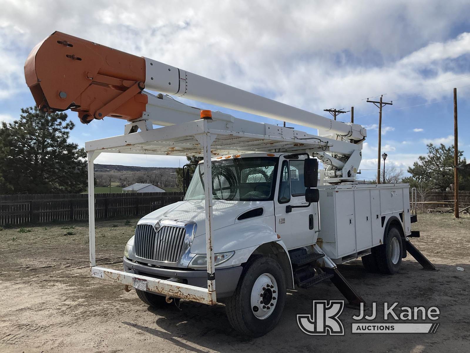2007 HiRanger/Telelect 5TC-55, 60 ft, Material Handling Bucket Truck ...