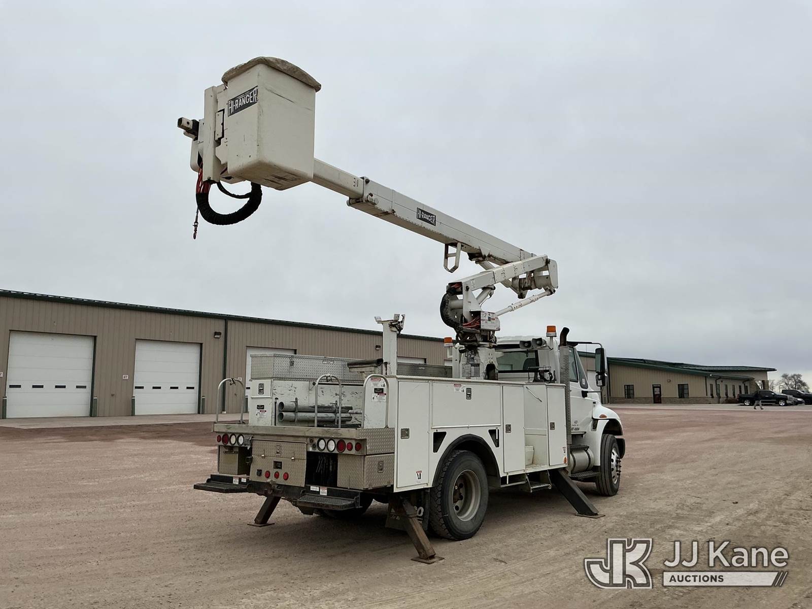 2012 HiRanger TL50-MH, 55 ft, Articulating & Telescopic Material ...