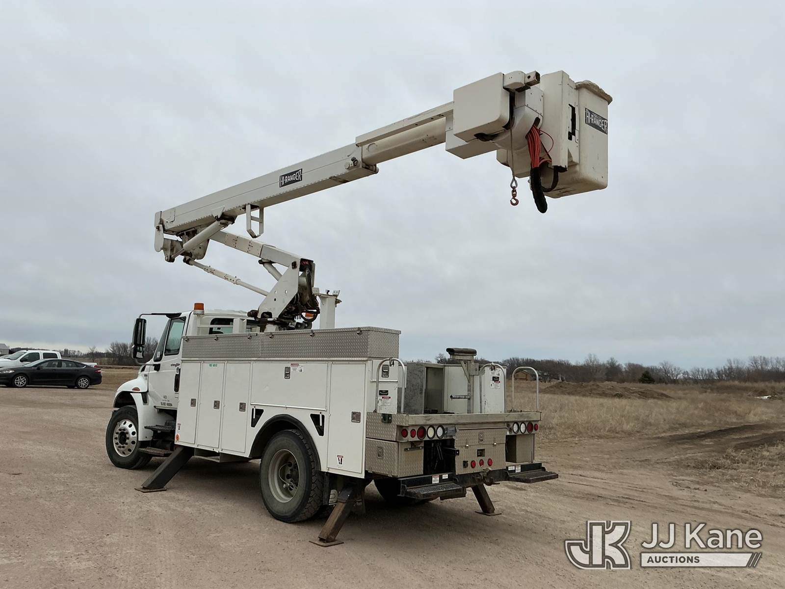 2012 HiRanger TL50-MH, 55 ft, Articulating & Telescopic Material ...