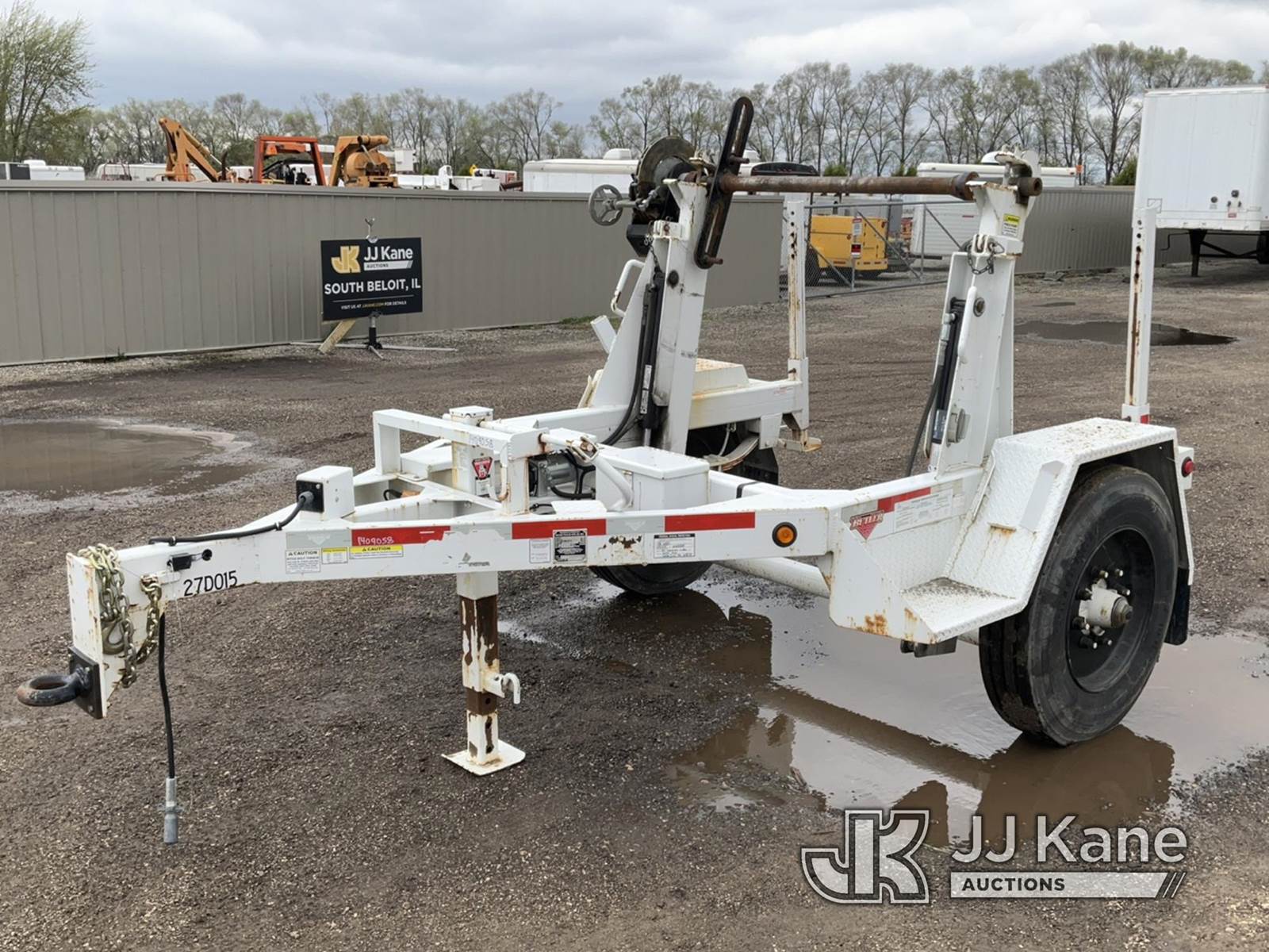 2019 Butler HWSC-10 Self-Loading Hydraulic Reel Trailer For Sale ...