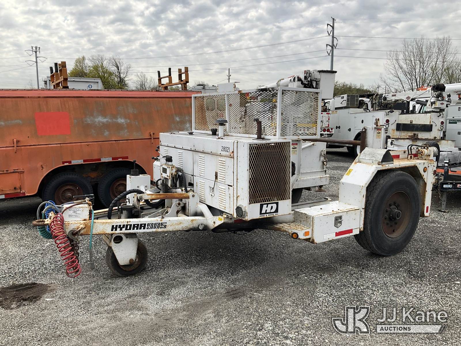 2009 Hogg Davis HYDRA 985 Cable Reel Trailer For Sale, 438 Hours ...