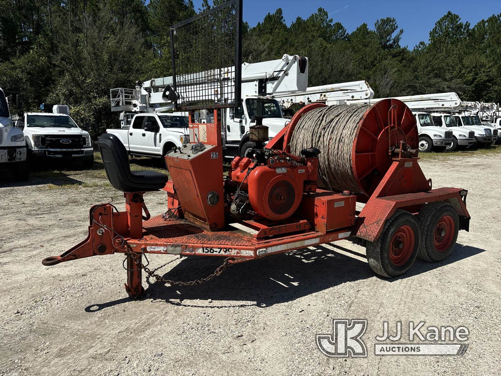 1987 Pengo DPT40 Single-Drum Puller/Tensioner For Sale | Jacksonville ...