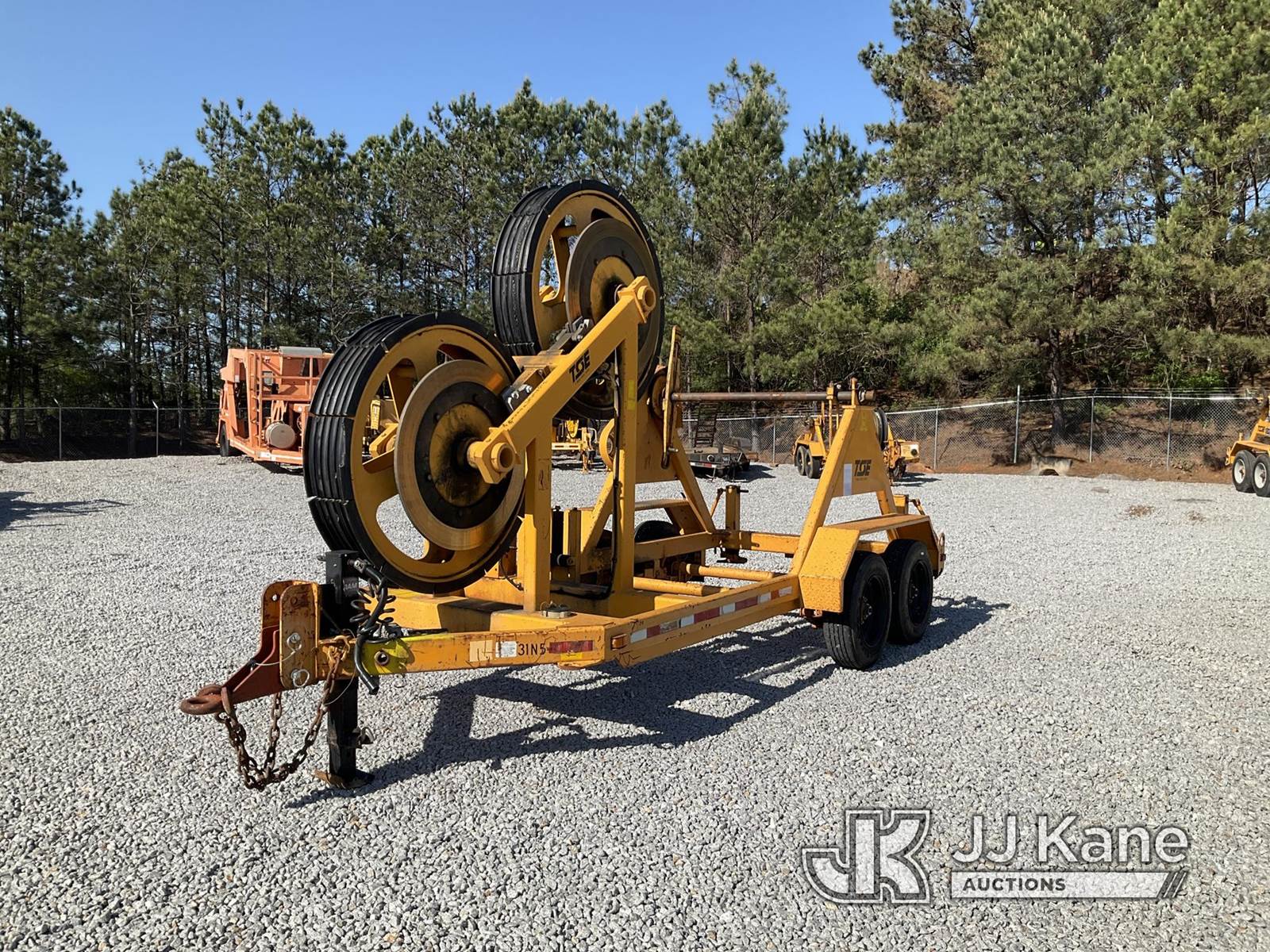 2003 Sherman & Reilly T50-52 BWRC 2-Position T/A Reel Trailer For Sale ...
