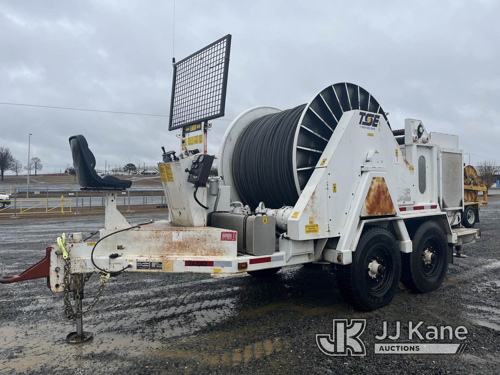 2008 TSE DP-100 Single-Drum Puller/Tensioner For Sale, 1,797 Hours ...