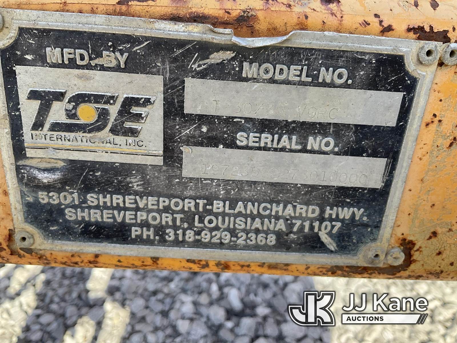 1999 TSE T30/36VGRC V-Groove Tensioner/Reel Trailer For Sale ...