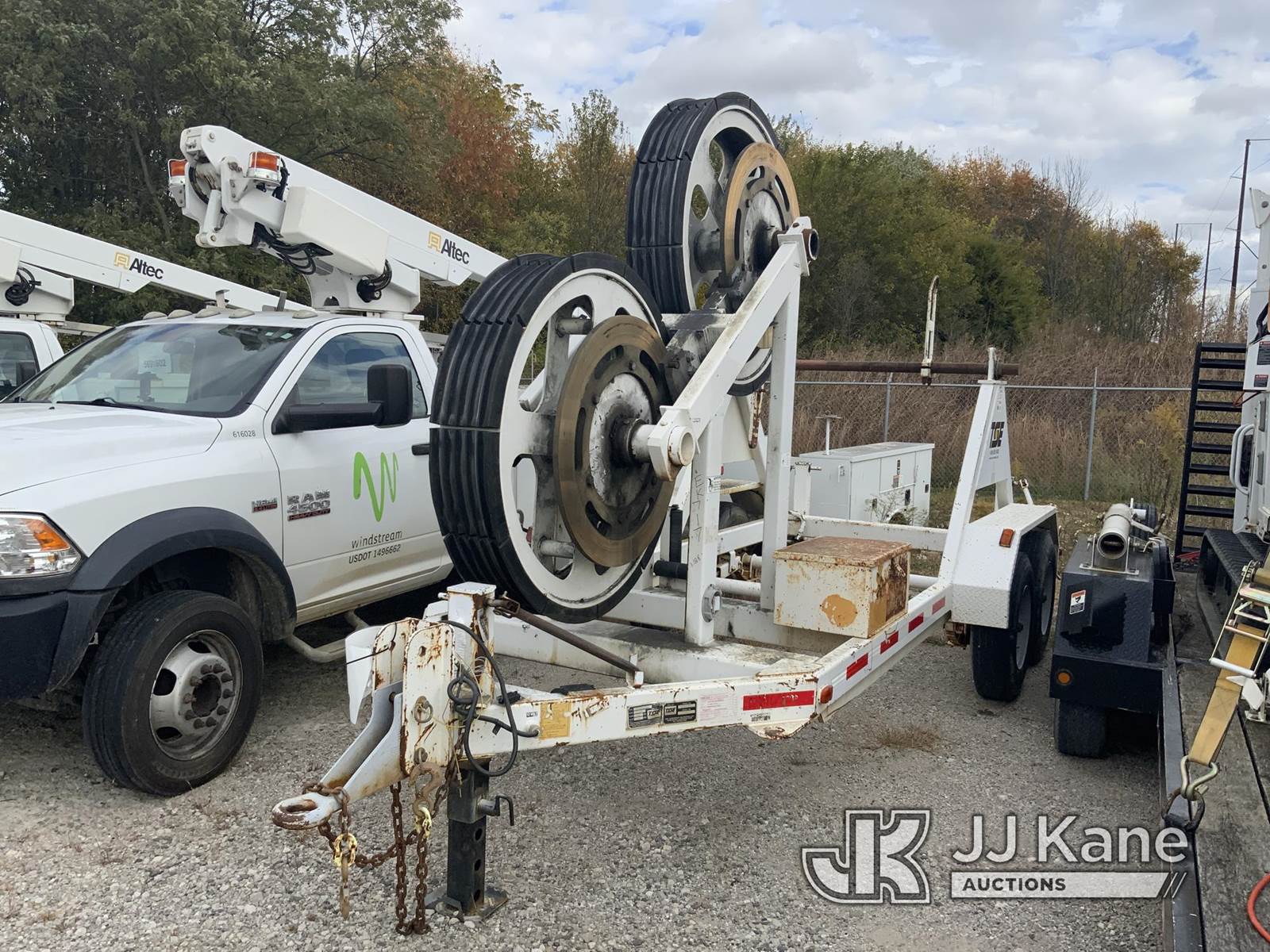 2013 TSE T50-52 BWRC T/A Bull Wheel Tensioner Reel Trailer For Sale ...