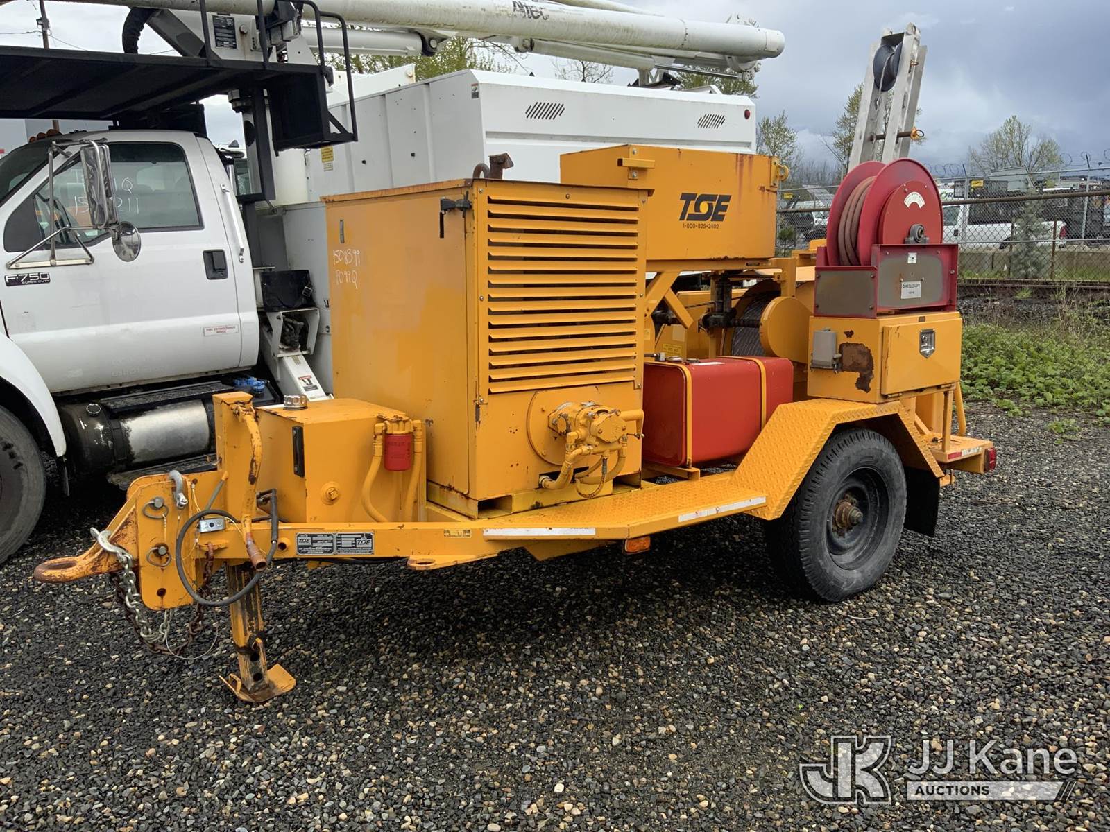 2000 TSE UP70B-TR Underground Cable Puller For Sale, 718 Hours ...