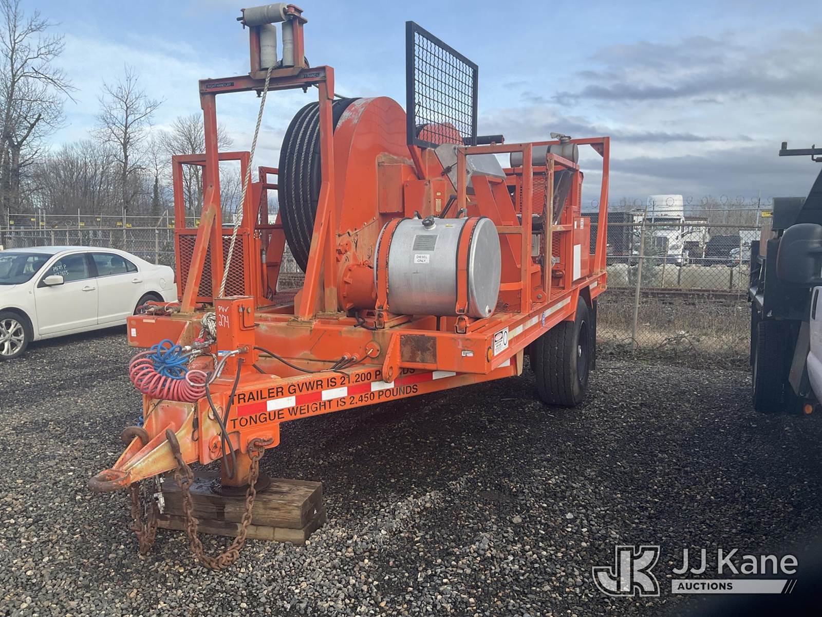 2002 Wagner Smith T-BWPT-400-54 Bull Wheel Puller/Tensioner For Sale ...