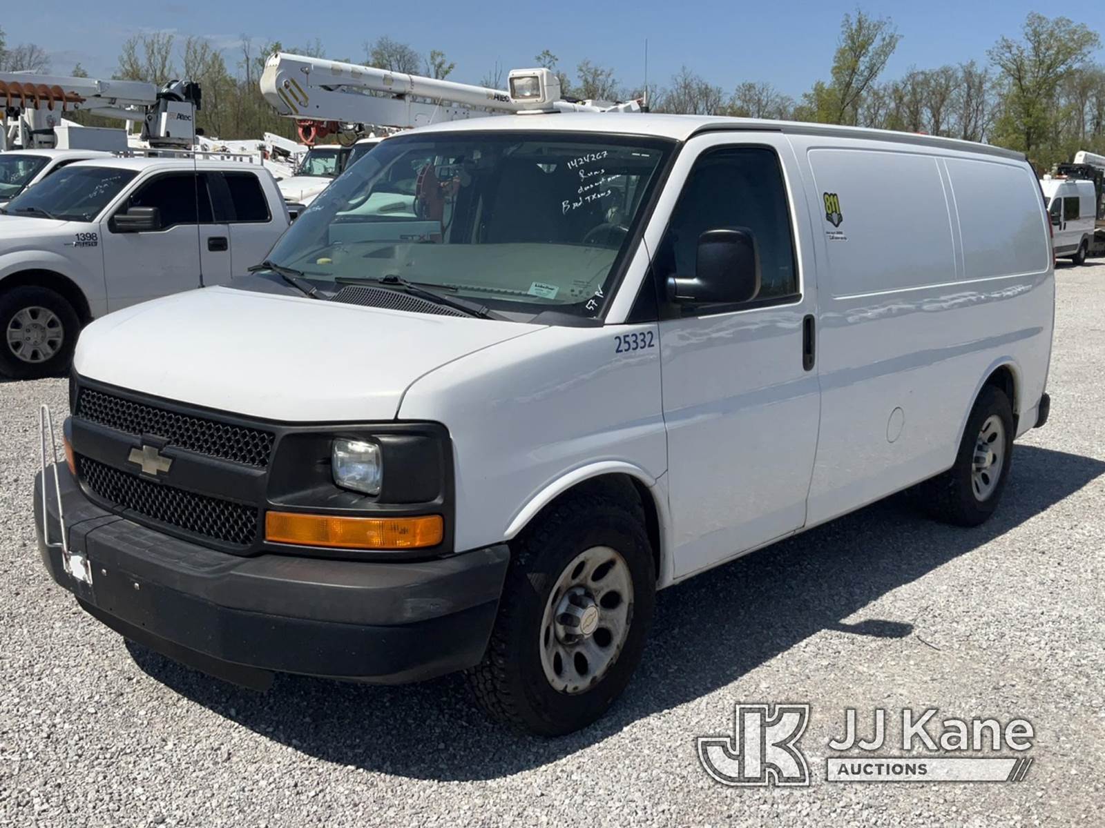 2013 Chevrolet Express G1500 AWD Cargo Van For Sale, 152,435 Miles ...