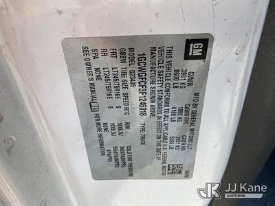 2015 Chevrolet Express G2500 Cargo Van For Sale, 79,513 Miles | China ...