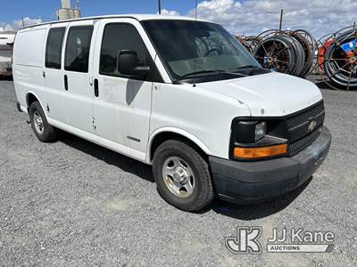 2003 Chevrolet Express G2500 AWD Cargo Van For Sale, 115,210 Miles ...