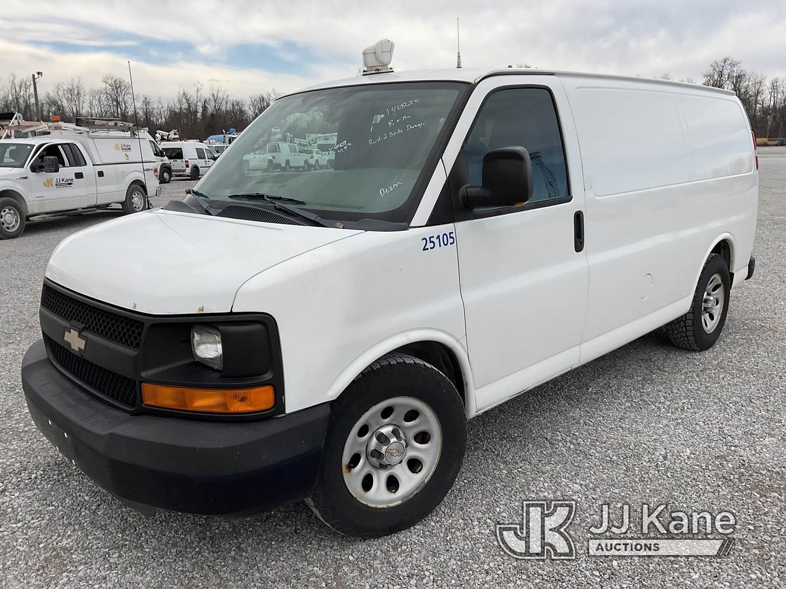 2011 Chevrolet G1500 AWD Cargo Van For Sale, 163,818 Miles | Verona, KY ...