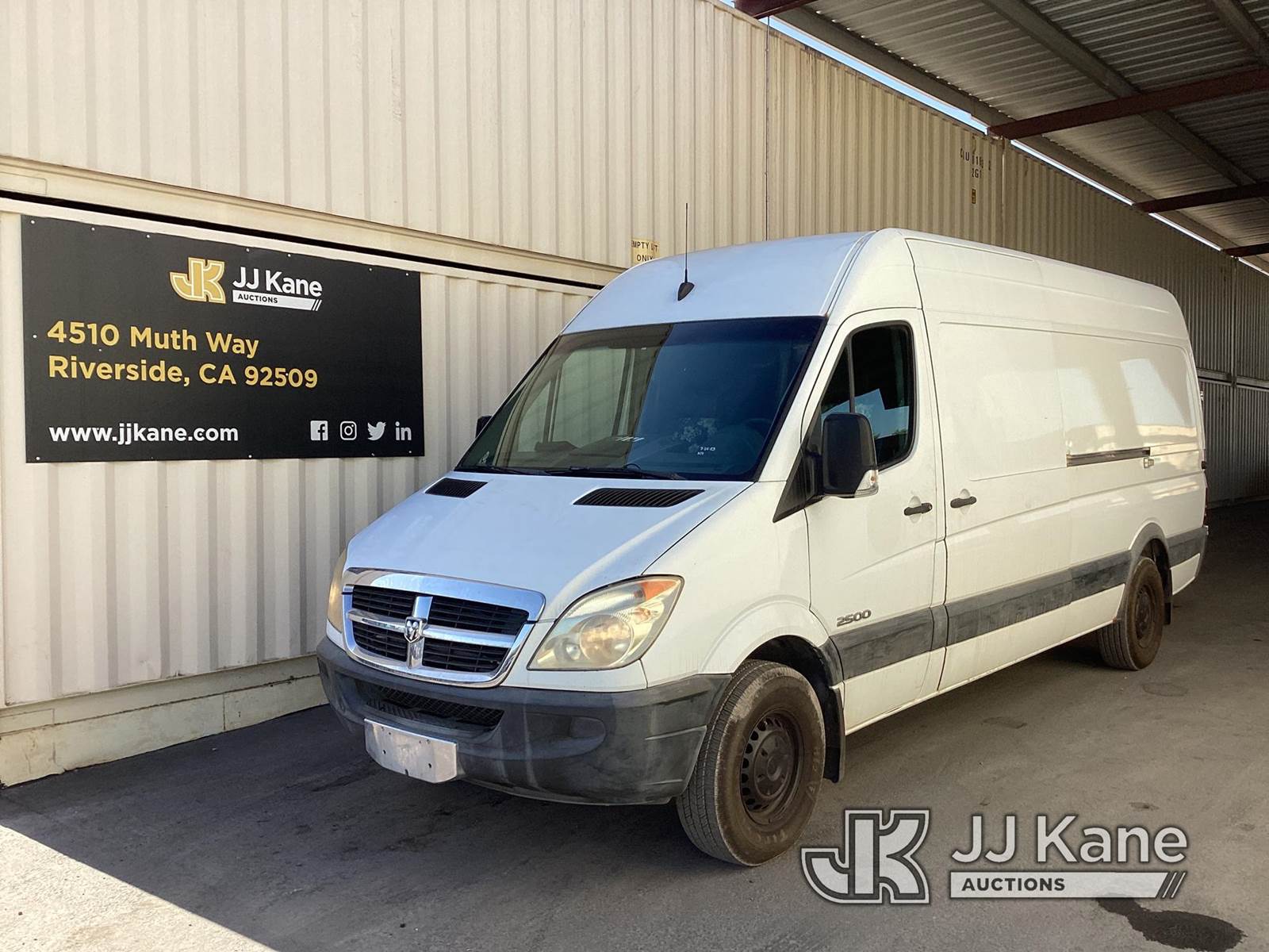 2008 Dodge Sprinter 2500 Cargo Van For Sale, 114,159 Miles | Jurupa ...