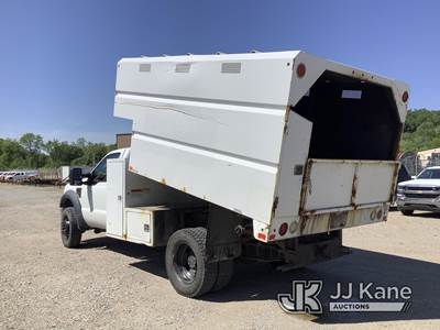 2010 Ford F550 4x4 Chipper Dump Truck For Sale, 73,589 Miles | Smock ...
