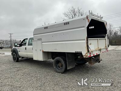 2015 Ford F550 4x4 Crew Cab Chipper Dump Truck For Sale, 3,330 Hours ...