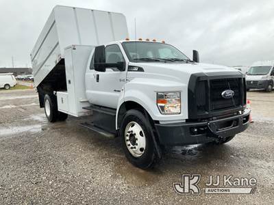 2018 Ford F750 Extended-Cab Chipper Dump Truck For Sale, 4,597 Hours | Charlotte, MI | CM507 ...