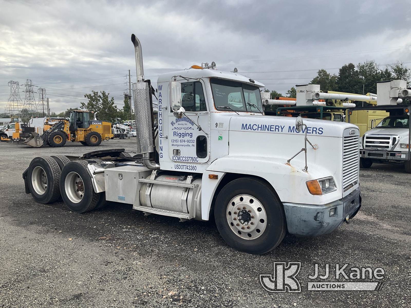 2000 Freightliner FLD120 6x4 T/A Truck Tractor For Sale, 539,530 Miles ...