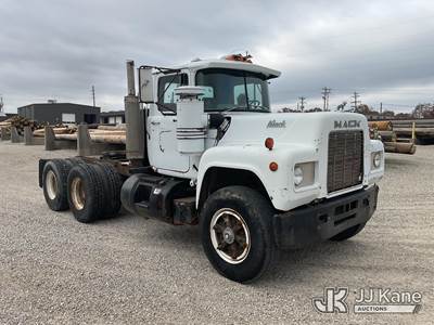 1981 Mack R685ST T/A Truck Tractor For Sale, 376,287 Miles | Poplar ...
