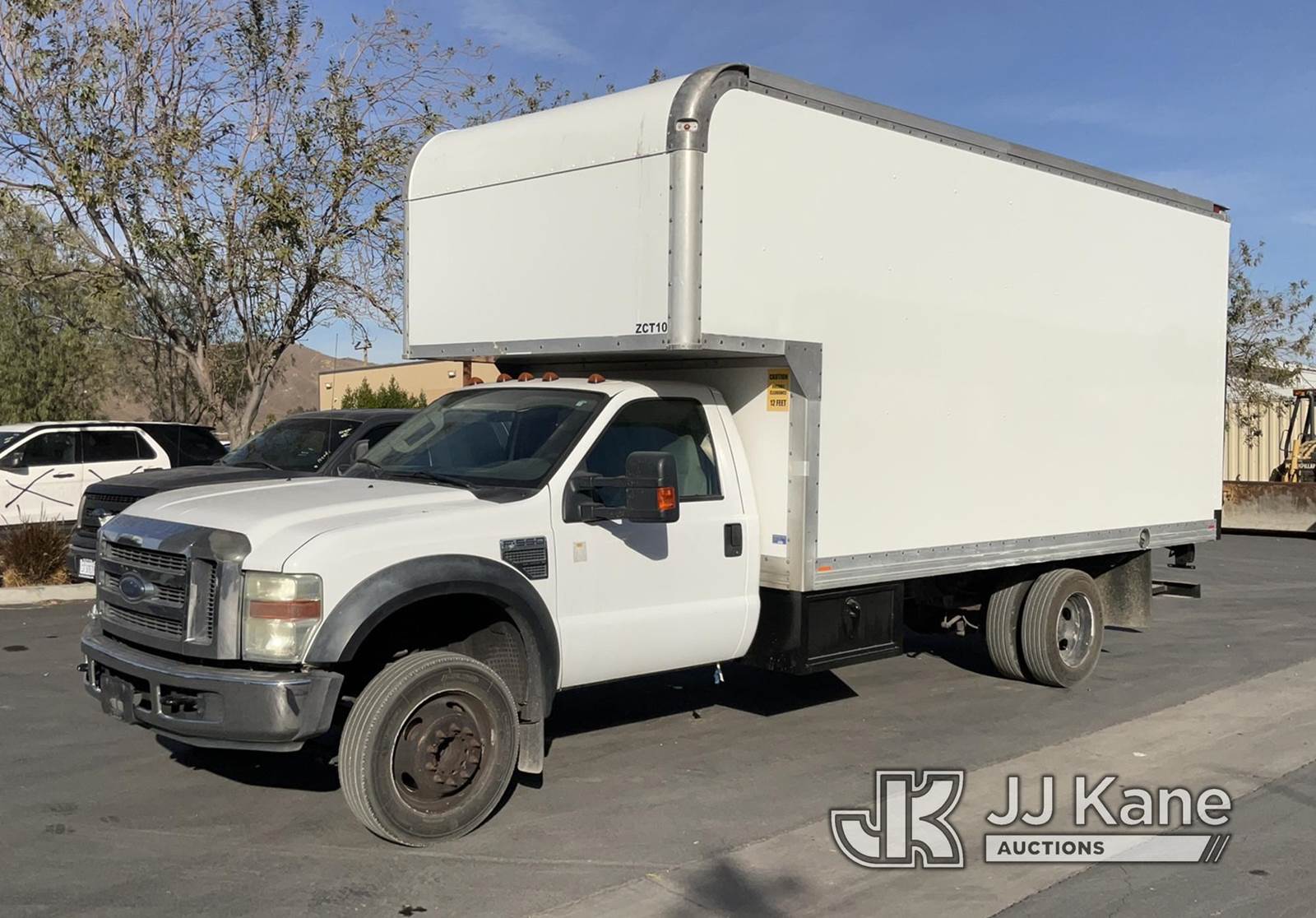 2008 FORD F550 Van Body Truck For Sale, 164,096 Miles | Jurupa Valley ...