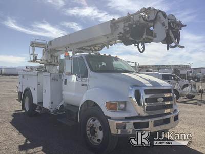 2008 Altec DM45-BR, 19,460 Lb Digger Derrick For Sale, 111,637 Miles ...