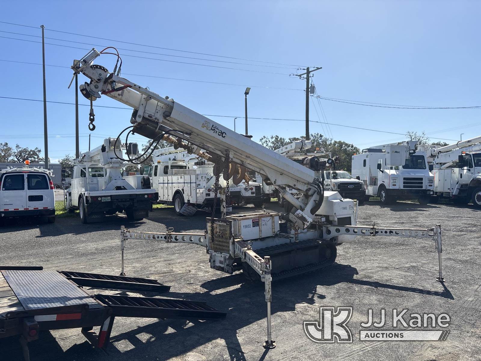 2006 Altec DB35, 3,000 Lb Back Yard Digger Derrick For Sale, 2,013 ...