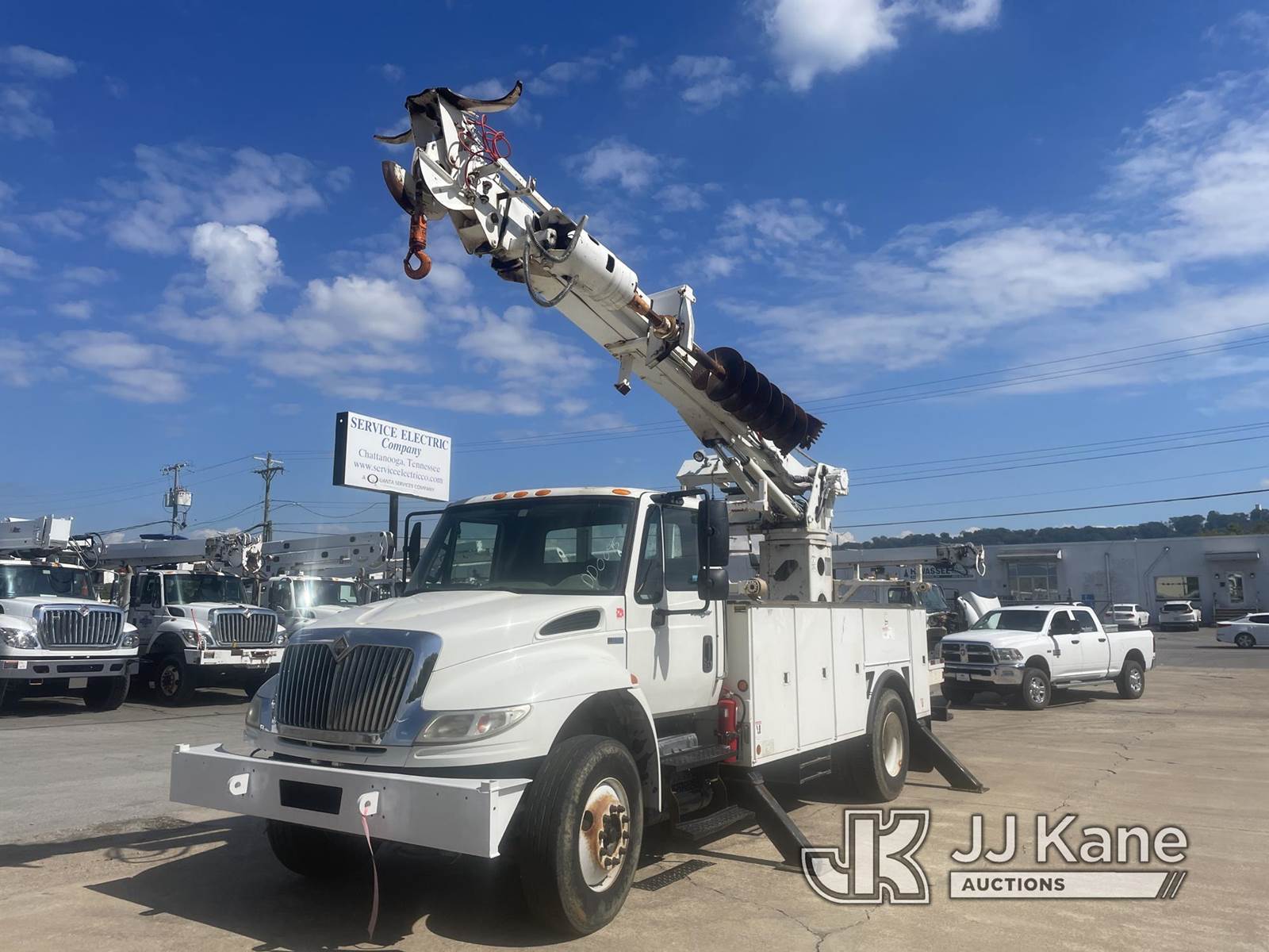 2012 Terex Commander C4047, 23,650 Lb Digger Derrick For Sale, 74,700 ...