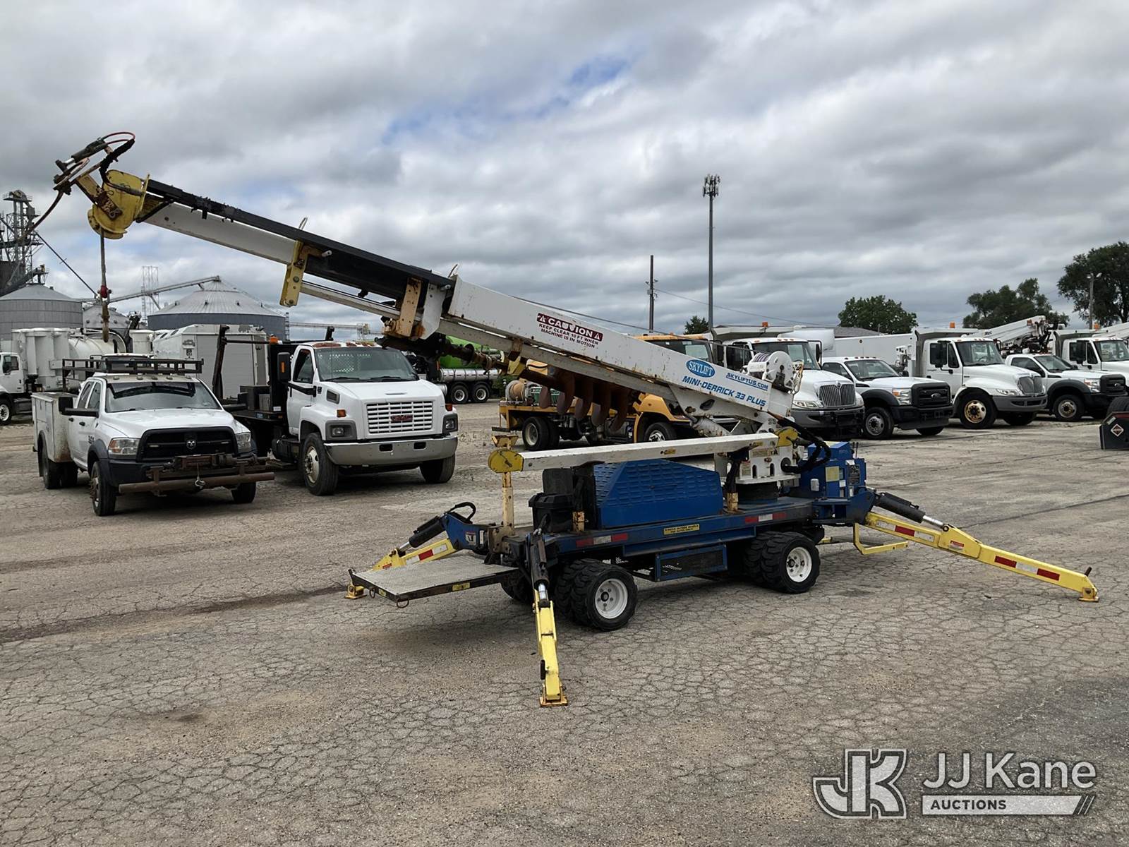 2010 Skylift MDHD33, 4,000 Lb Back Yard Digger Derrick For Sale, 535 ...