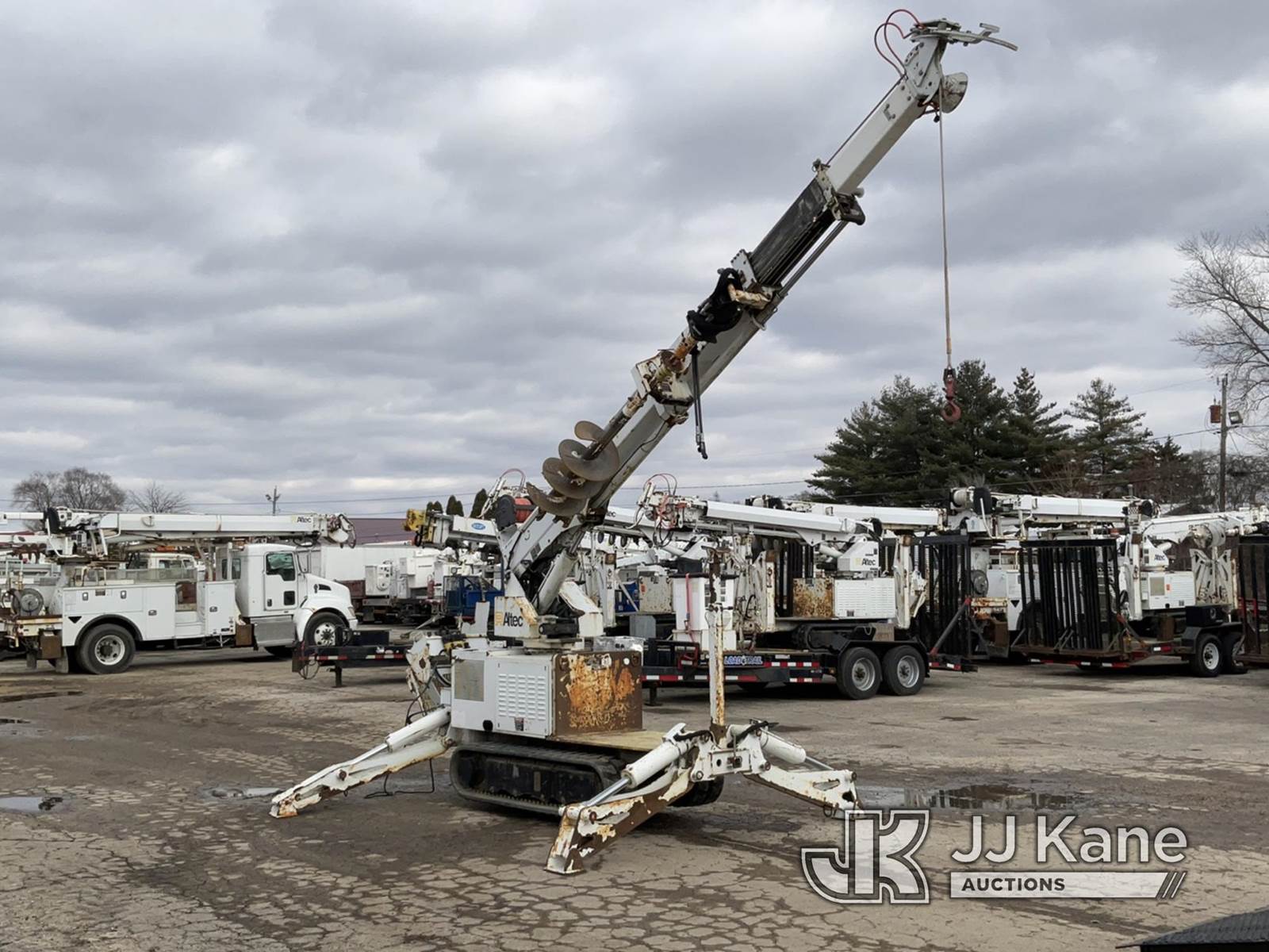 2011 Altec DB37, 3,800 Lb Back Yard Digger Derrick For Sale, 1,912 ...