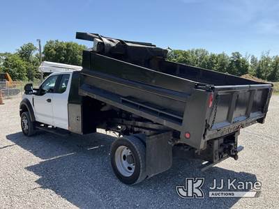 2017 Ford F450 4x4 Extended-Cab Dump Truck For Sale, 92,343 Miles ...