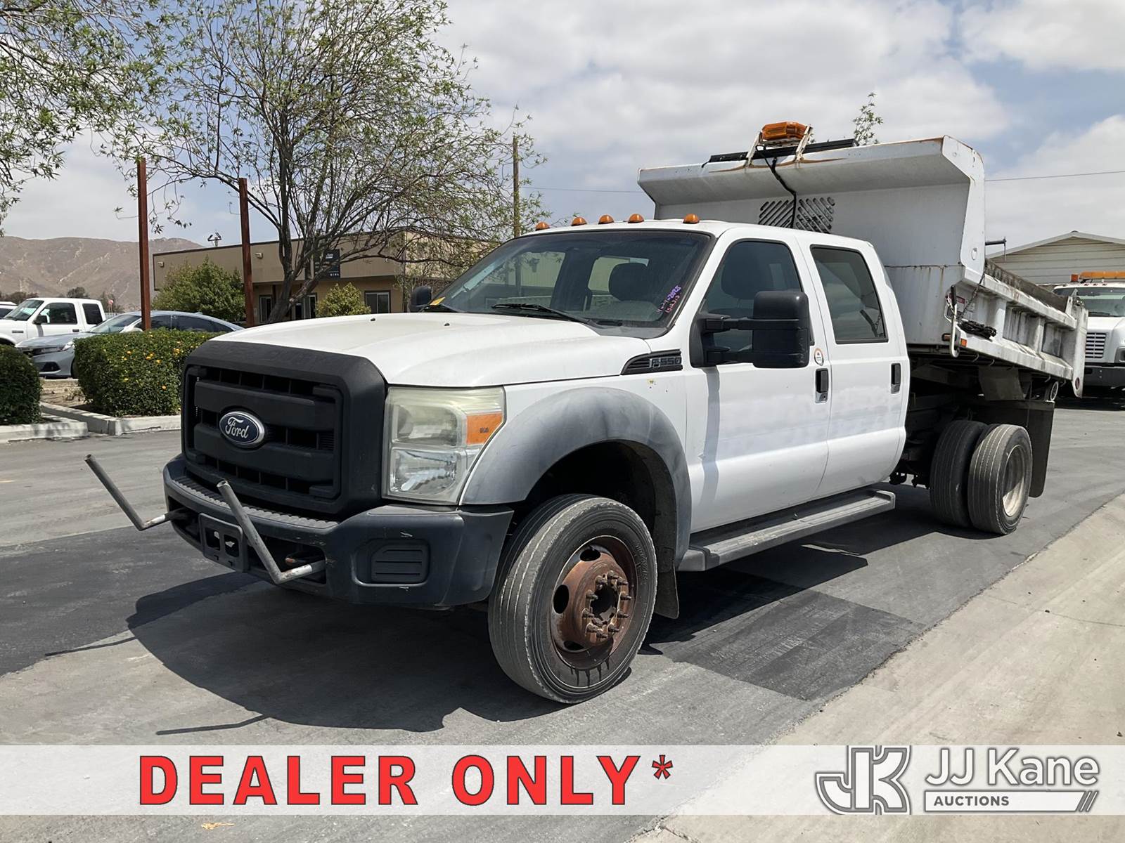 2011 Ford F-550 Crew Cab Dump Truck For Sale, 88,579 Miles | Jurupa ...