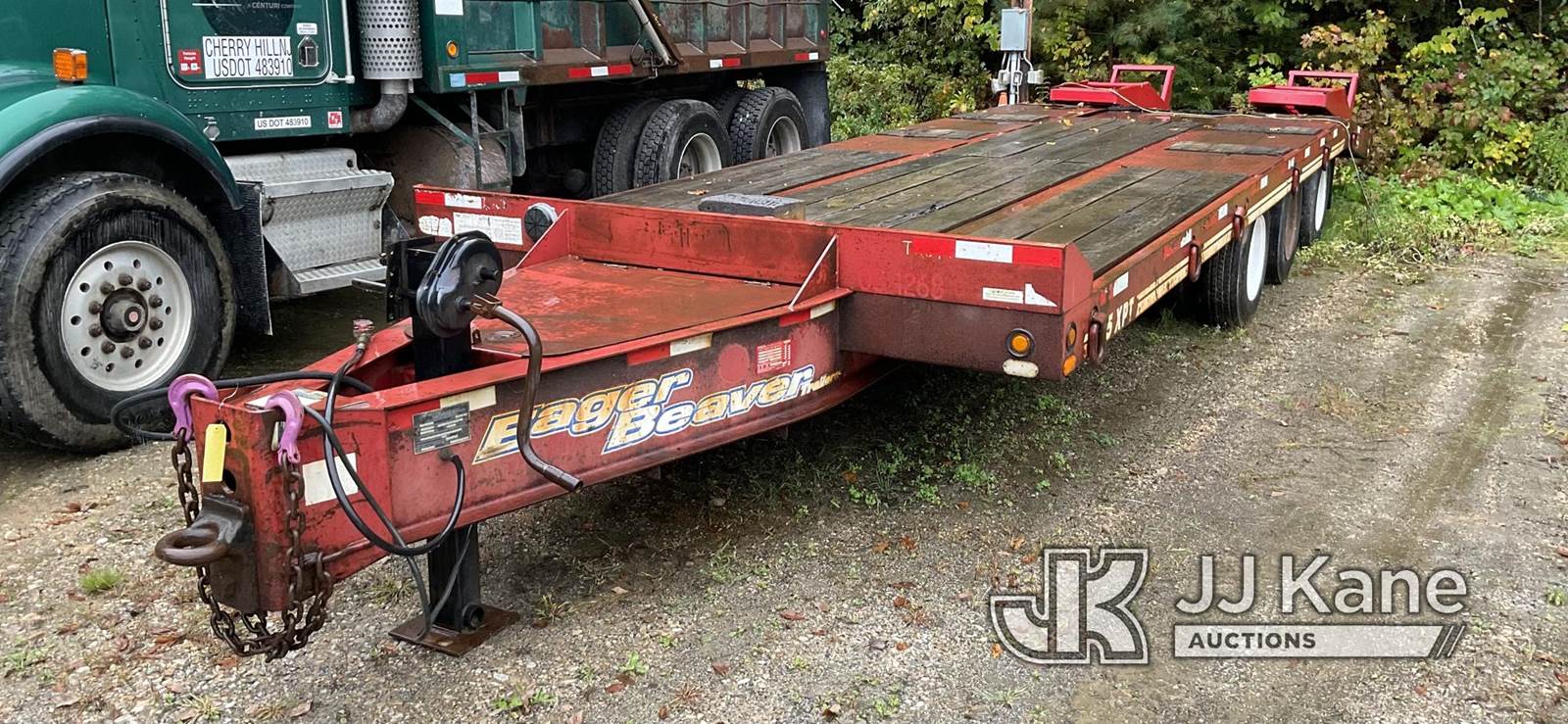 2004 Eager Beaver 25XPT73 Tri-Axle Tagalong Equipment Trailer For Sale | Jacksonville, VT ...