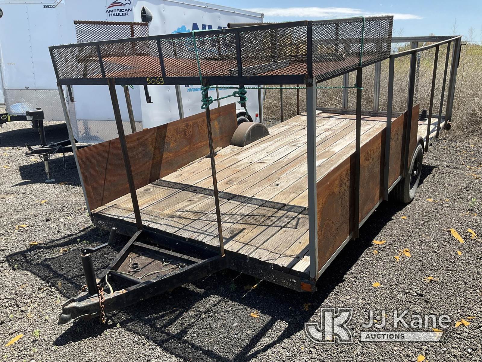 Homemade 15ft Trailer (Not Title - B.O.S Only) For Sale | Salt Lake ...