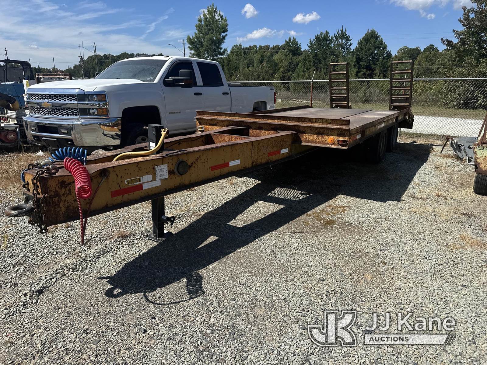 1993 Reid E25 T/A Tagalong Equipment Trailer For Sale | Roxboro, NC ...