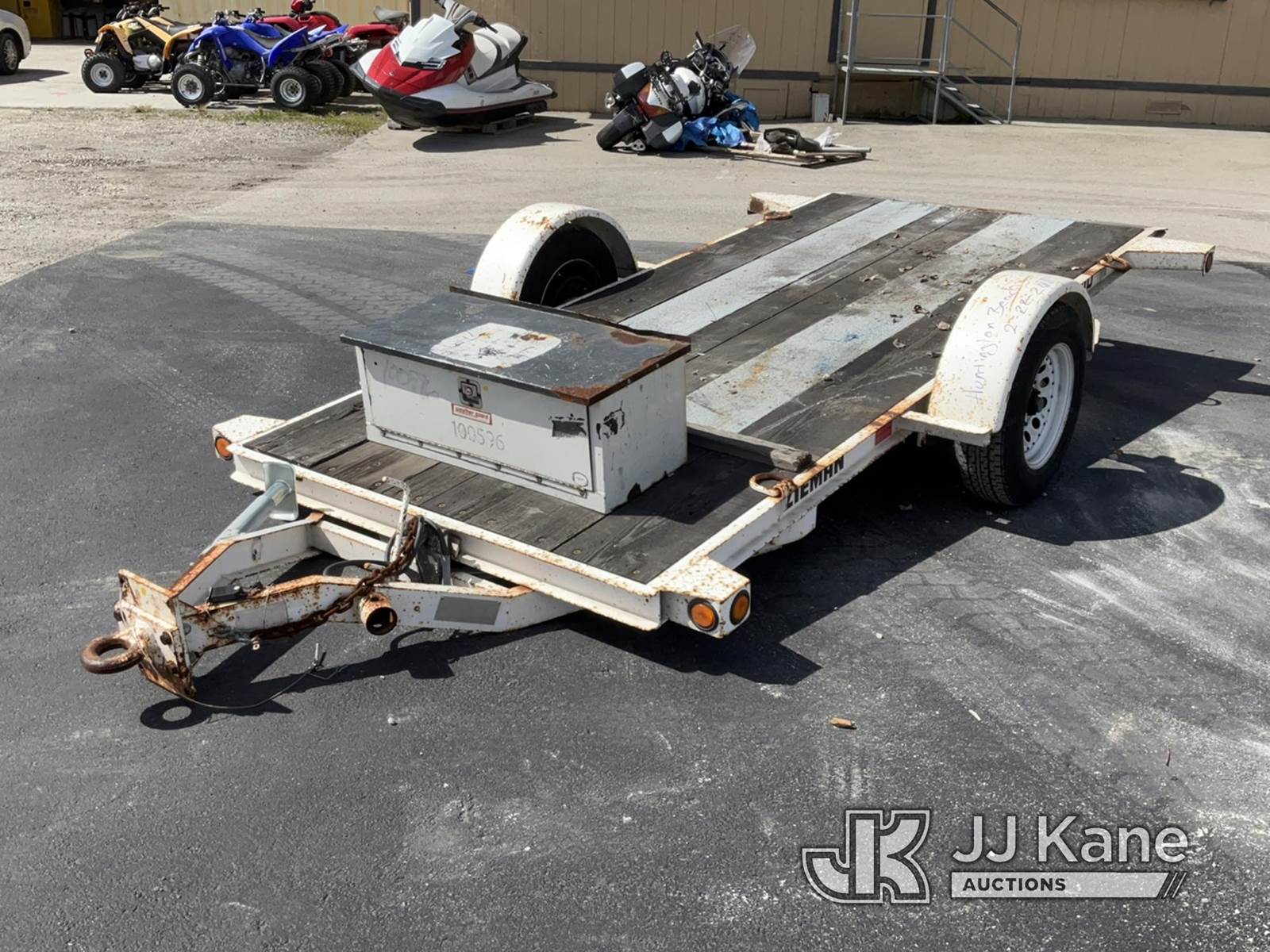1995 ZIEMAN 1100E S/A Tagalong Flatbed Trailer For Sale | Jurupa Valley ...