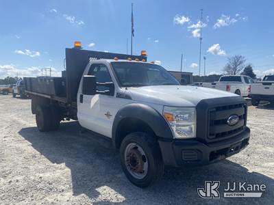 2014 Ford F-450 SD Flatbed/Dump Truck For Sale, 139,369 Miles | Villa ...