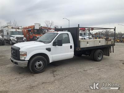 2008 Ford F350 Flatbed Truck For Sale, 103,087 Miles | Plymouth Meeting ...