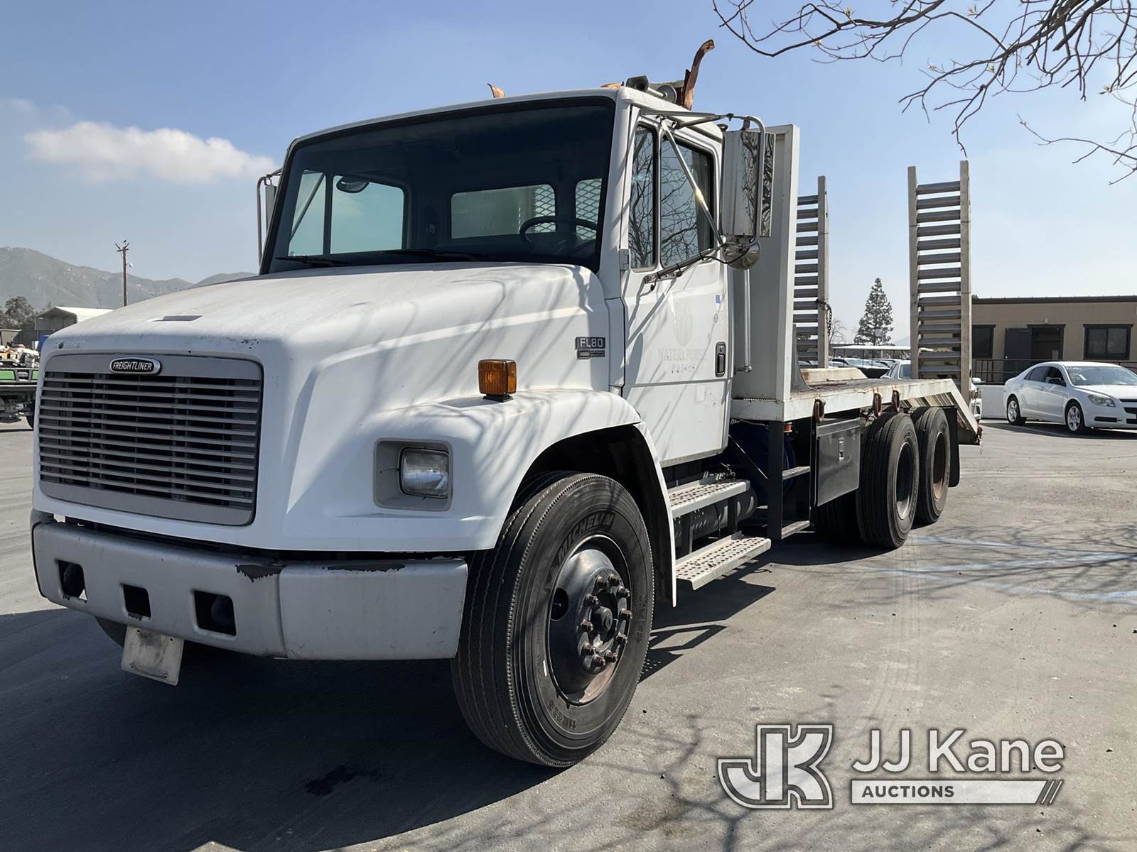 2002 FREIGHTLINER FL80 Flatbed Truck For Sale, 5,341 Hours | Jurupa Valley, CA | K0150 ...