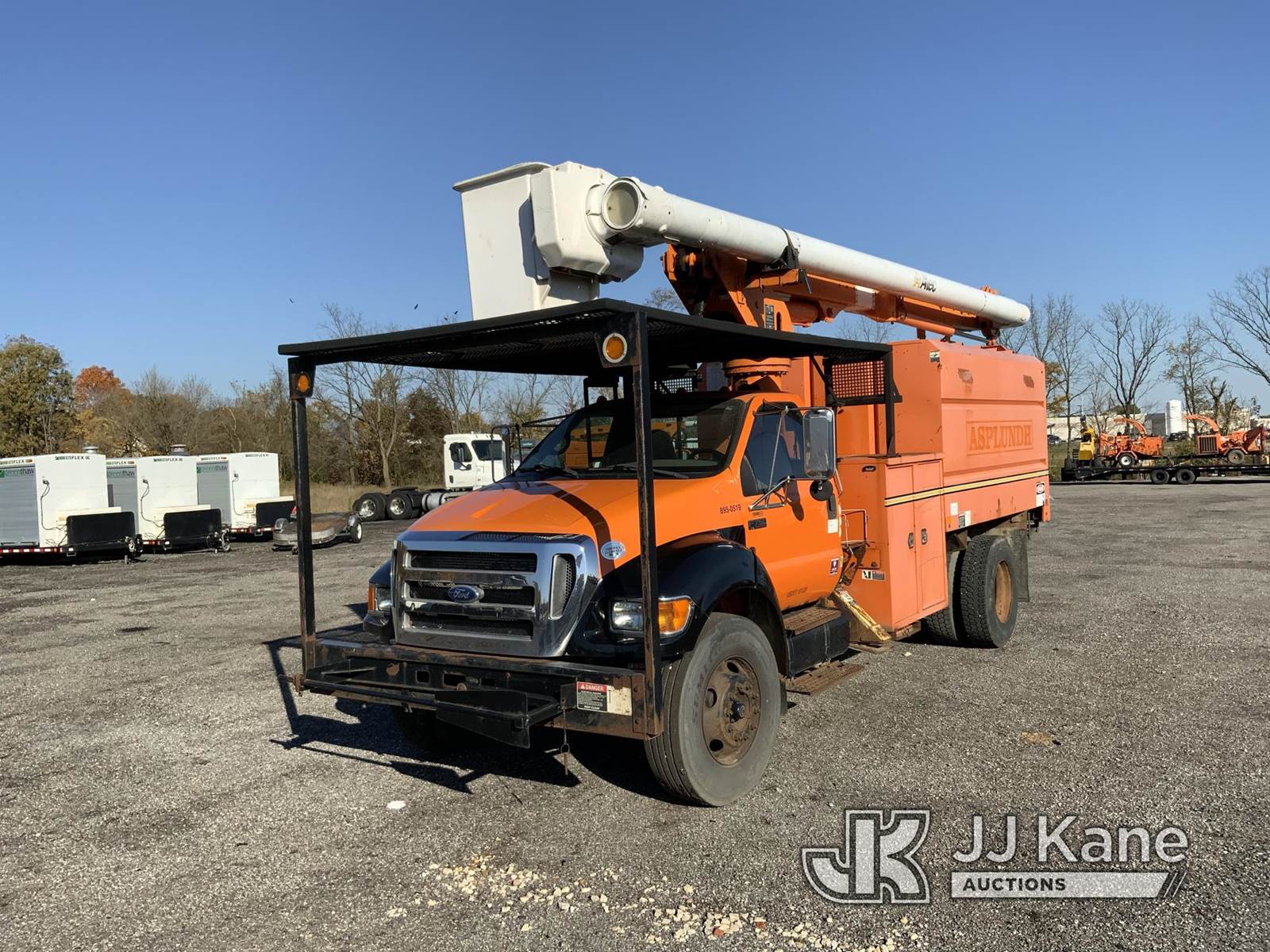 2010 Altec LRV55, 60 ft, Over-Center Bucket Truck For Sale, 78,923 Miles | Ashland, OH | AO519 ...