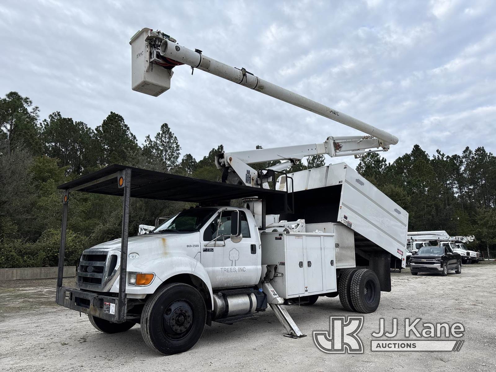 2012 ALTEC LR760E70, 75 ft, Over-Center Elevator Bucket Truck For Sale, 7,752 Hours ...
