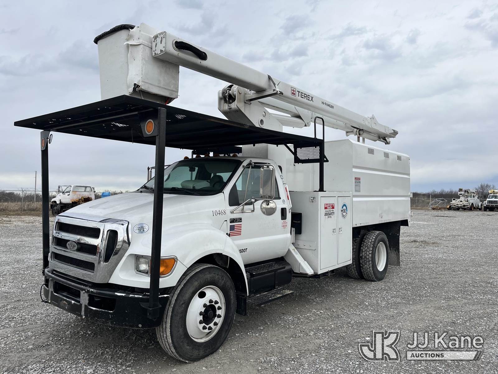 2010 HiRanger/Terex XT55, 350 Lb 60 ft, Over-Center Bucket Truck For Sale, 49,834 Miles | Hawk ...