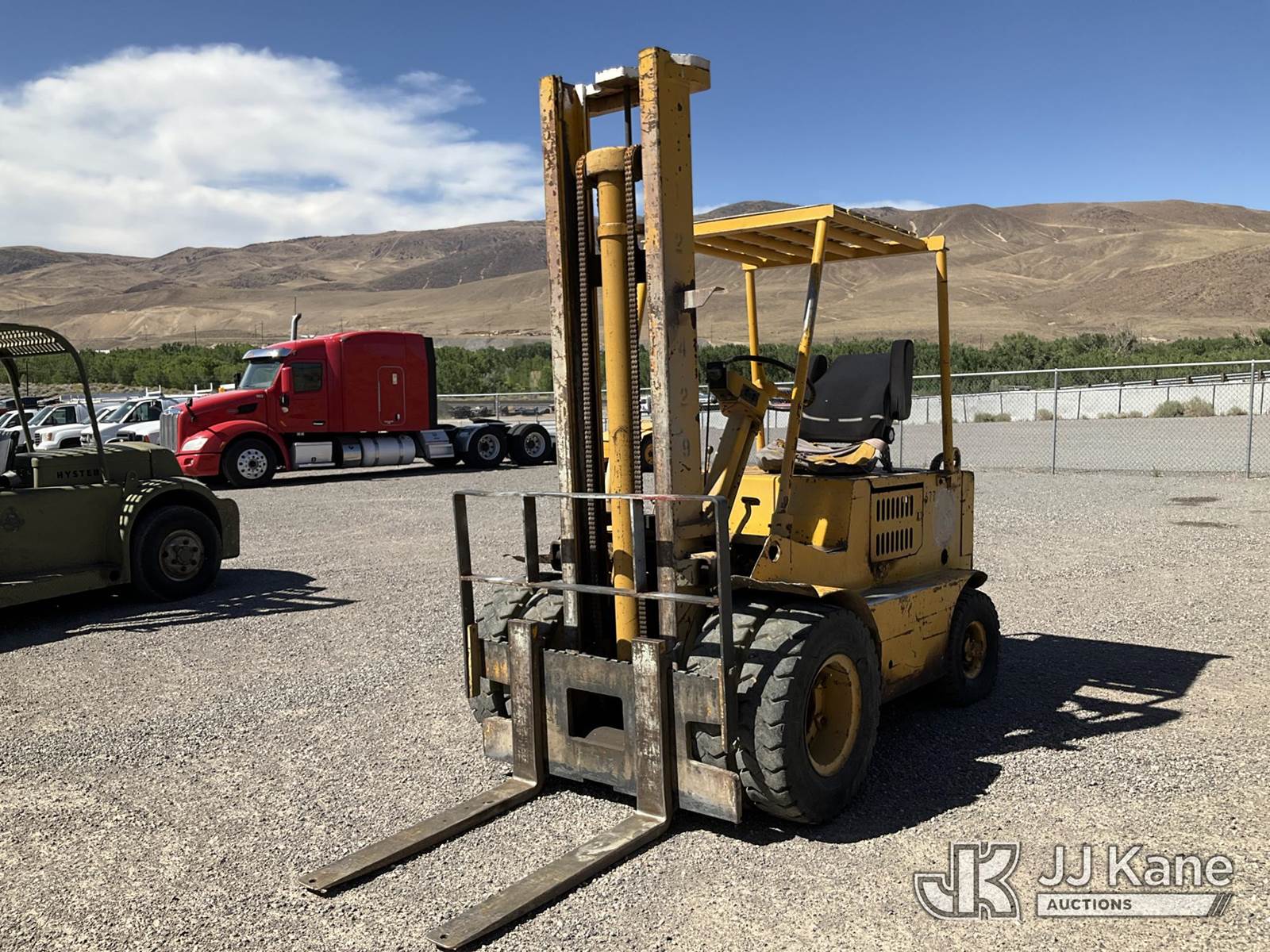 1972 Baker FJF060 Rubber Tired Forklift For Sale, 305 Hours | Sparks ...