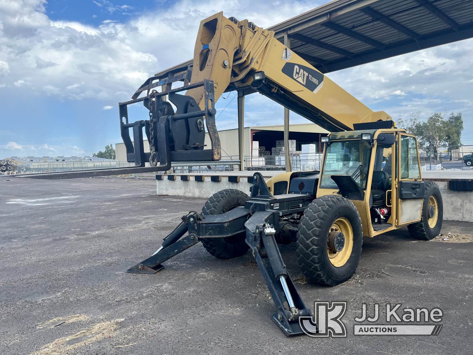 2008 Caterpillar TL1055 Rough Terrain Hydraulic Telescopic Forklift For ...