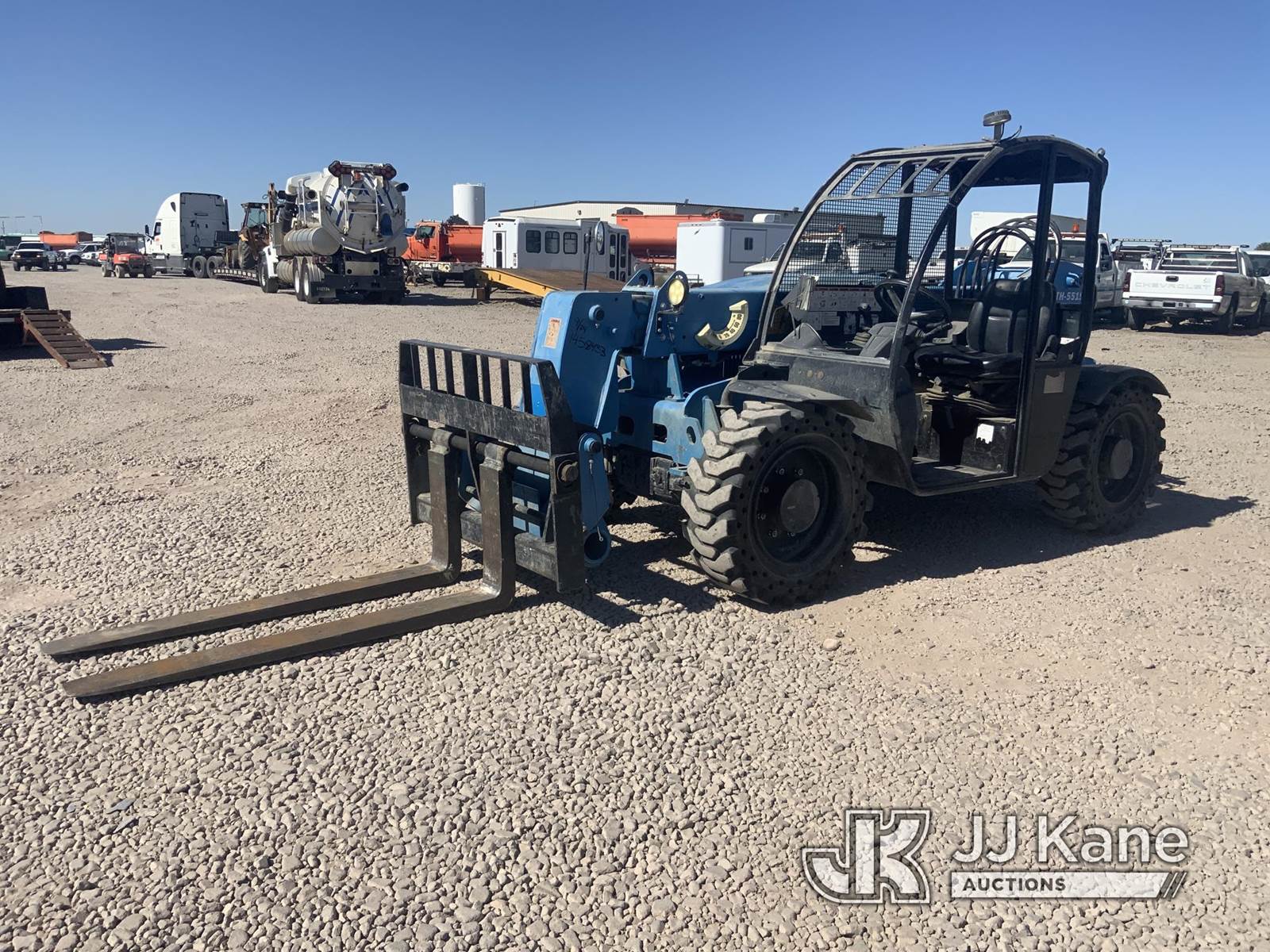 2018 Genie GTH-5519 Rough Terrain Telescopic Boom Forklift For Sale ...