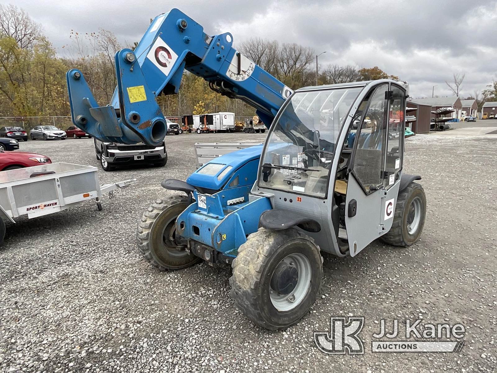 2011 Genie GTH-5519 Rough Terrain Telescopic Boom Telehandler For Sale ...