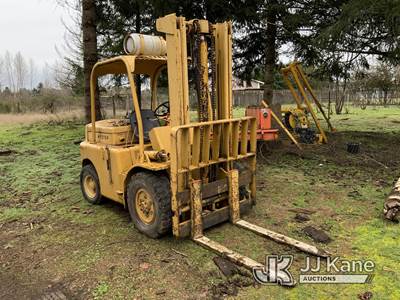 Hyster H60C Rubber Tired Forklift For Sale, 4,155 Hours | Tacoma, WA ...